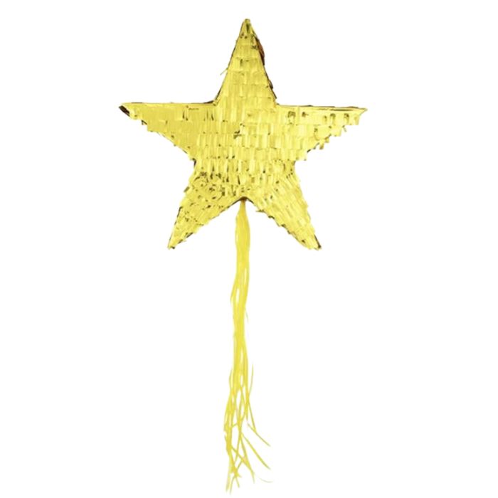 Shiny Gold Star Pinata – CGS Party