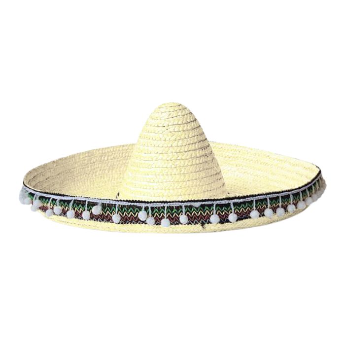 Mexican Straw Sombrero Hat – CGS Party