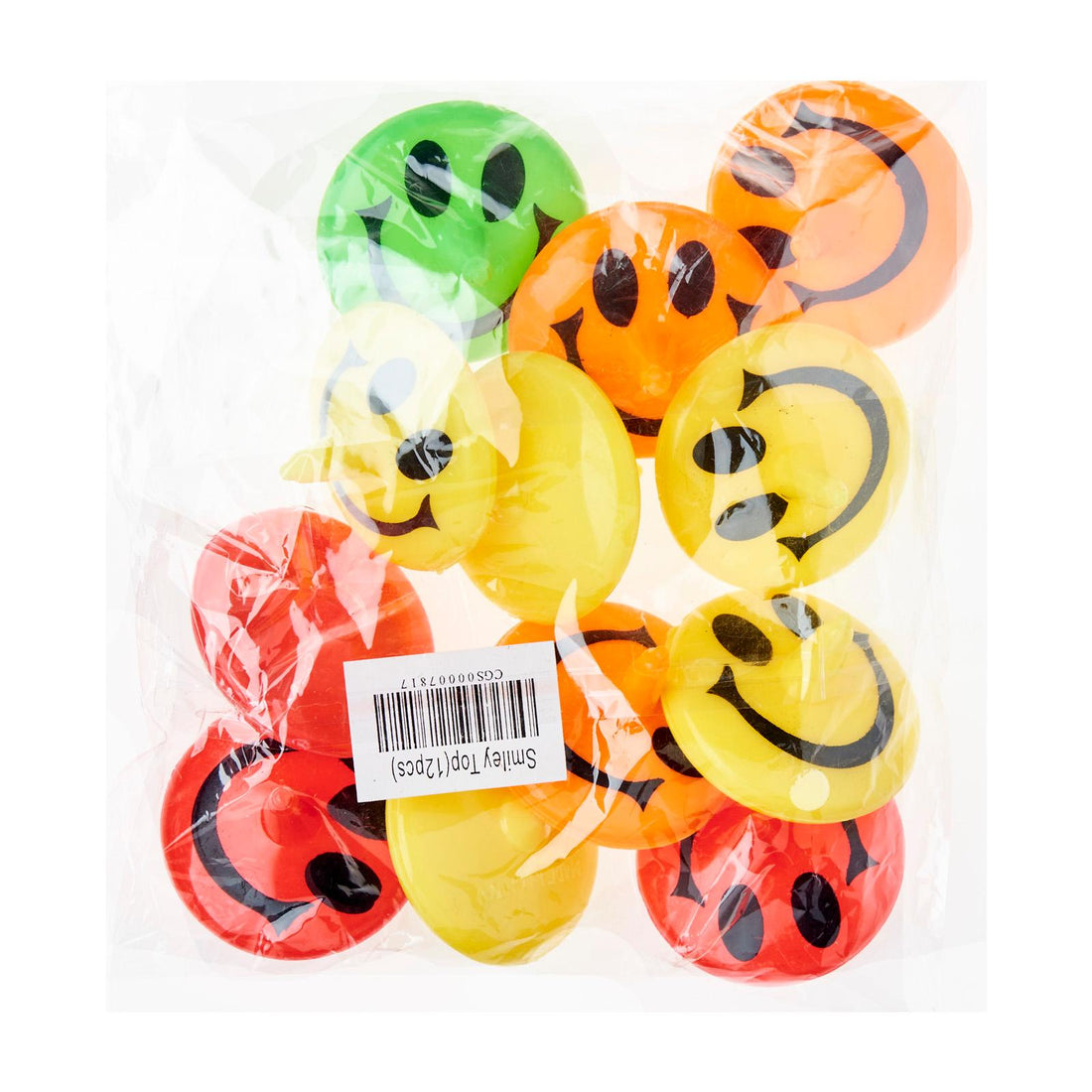 Mini Smiley Face Spinning Top – CGS Party